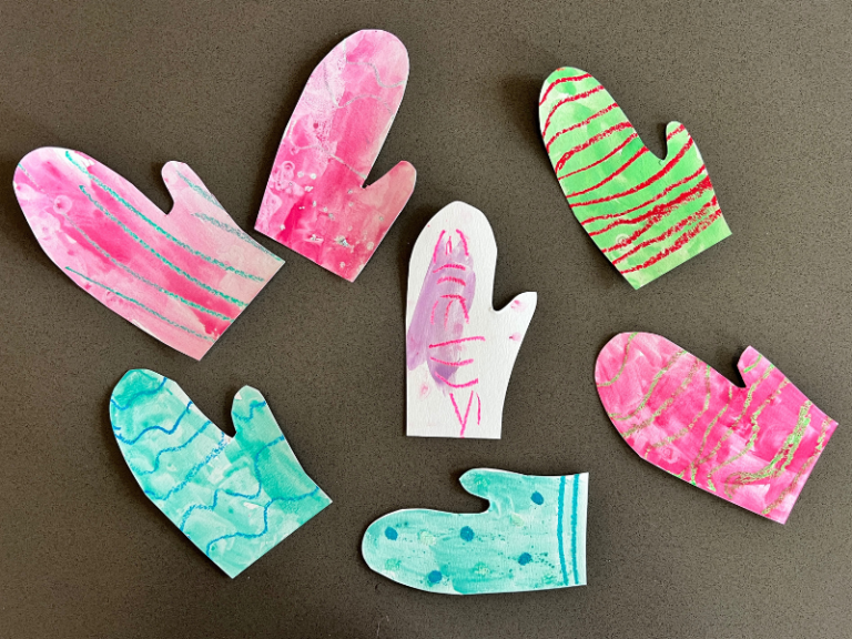 A Mitten Craft for Preschoolers