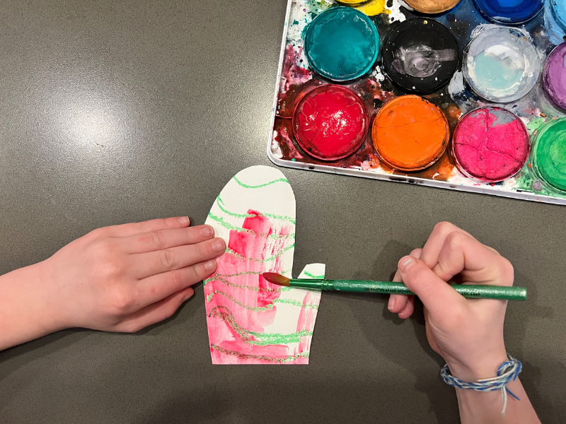 A Mitten Craft for Preschoolers