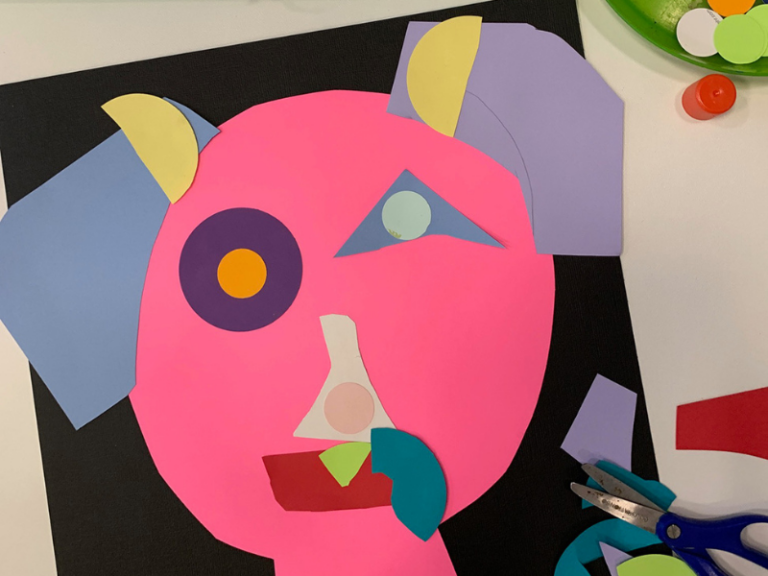 How to Make Pablo Picasso Collages for Kids