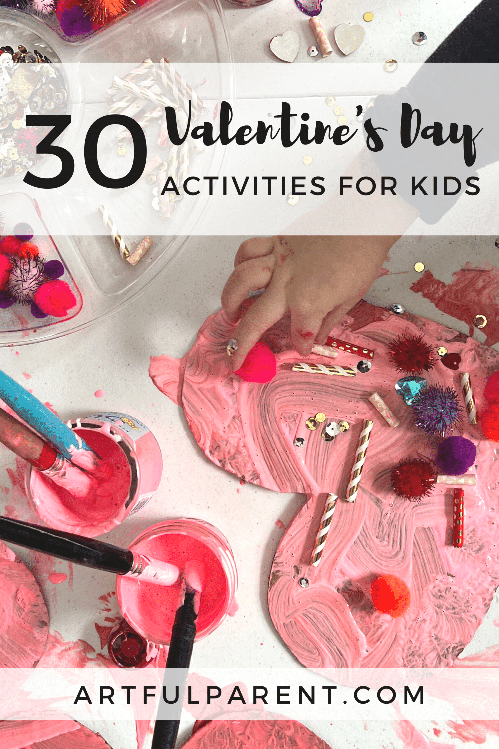 30 Valentine's Day Activities for Kids (with Printable List!)
