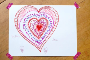 How to Make an Easy Heart Drawing