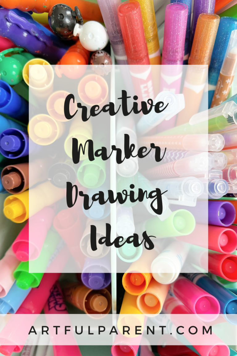 12 Creative Marker Drawing Ideas for Kids