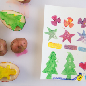 10 Ways to Make Your Own Stamp Sets for Kids