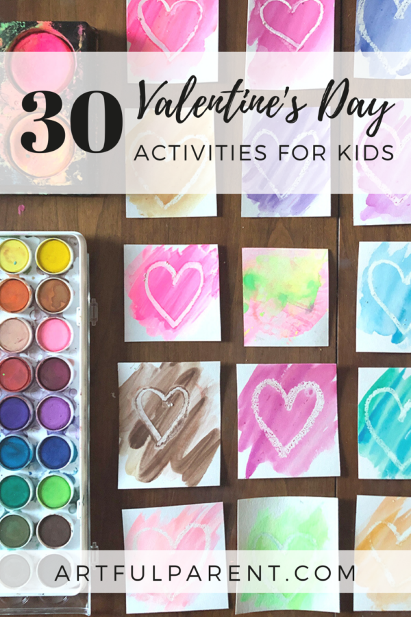 30 Valentine's Day Activities for Kids (with Printable List!)