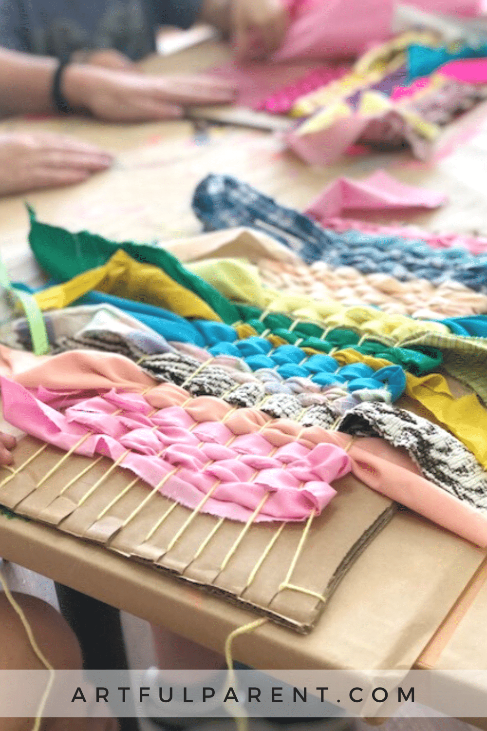 How to Make Cardboard Looms for Kids