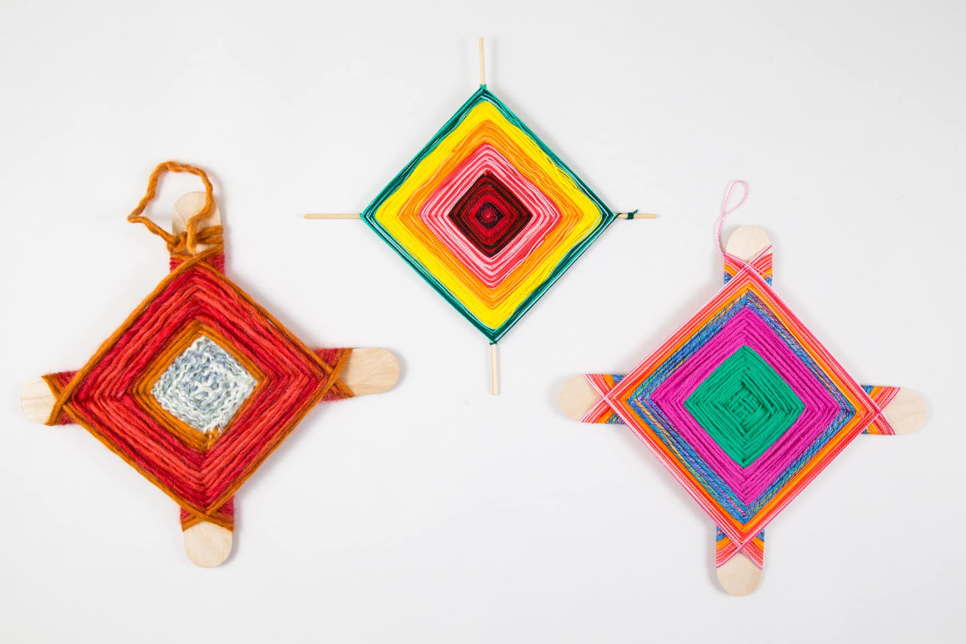 How to Make a Circular Weaving for Kids