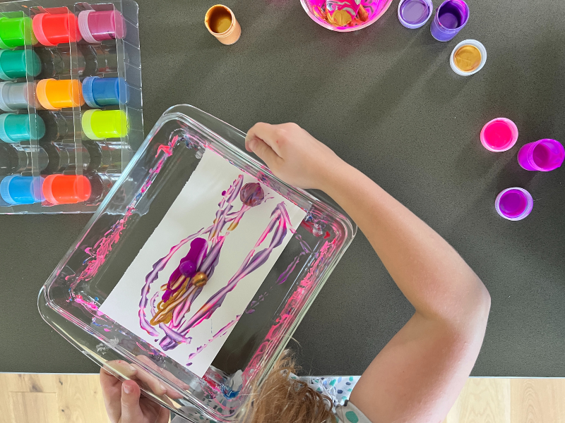 How to Do Marble Painting for Kids