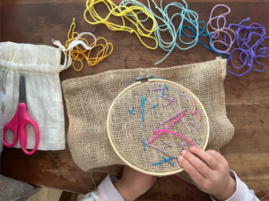 How to Do Simple Stitching for Kids