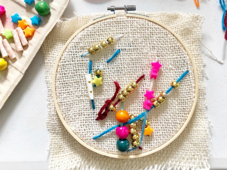 How to Do Simple Stitching for Kids
