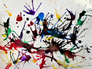 How to do Gravity Painting for Kids