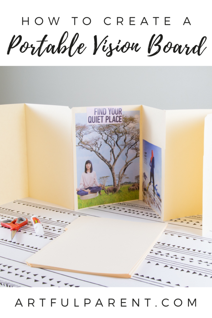 Creating a Vision Board Template That is Portable