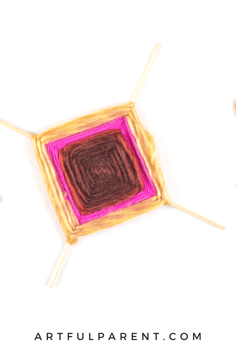 How to Make a God's Eye Craft - The Artful Parent