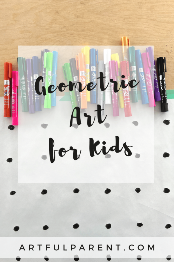 A Geometric Art Prompt for Kids