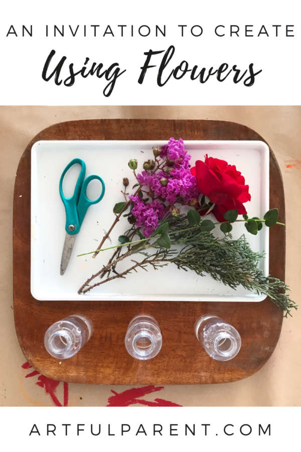 How to Set Up an Invitation to Create Using Flowers
