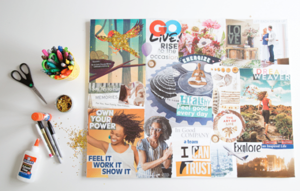 Creating a Vision Board Template That is Portable
