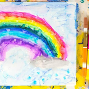 12 Watercolor Art Ideas for Kids (with a Printable Guide!)