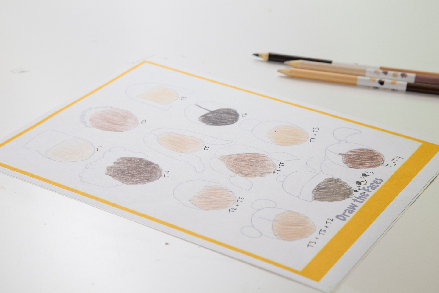 Drawing People from Around the World (+ FREE PRINTABLE)