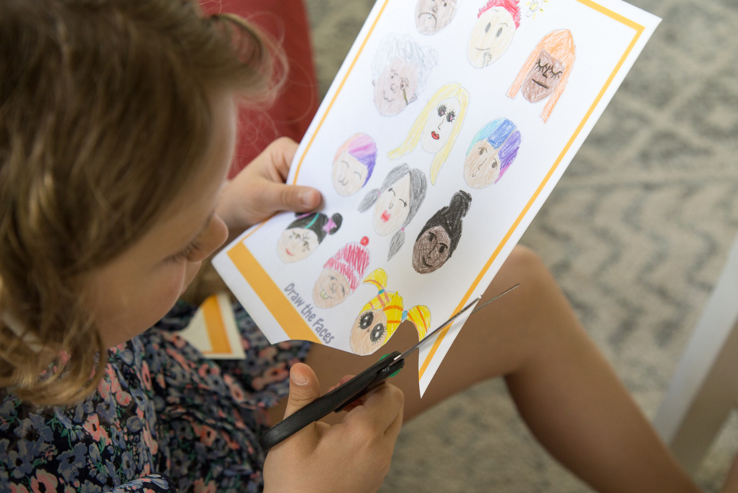 Drawing People from Around the World (+ FREE PRINTABLE)