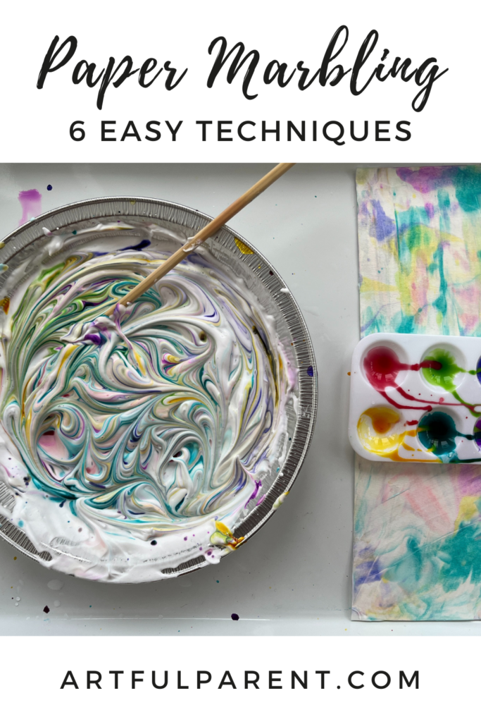 6 Easy Paper Marbling Techniques