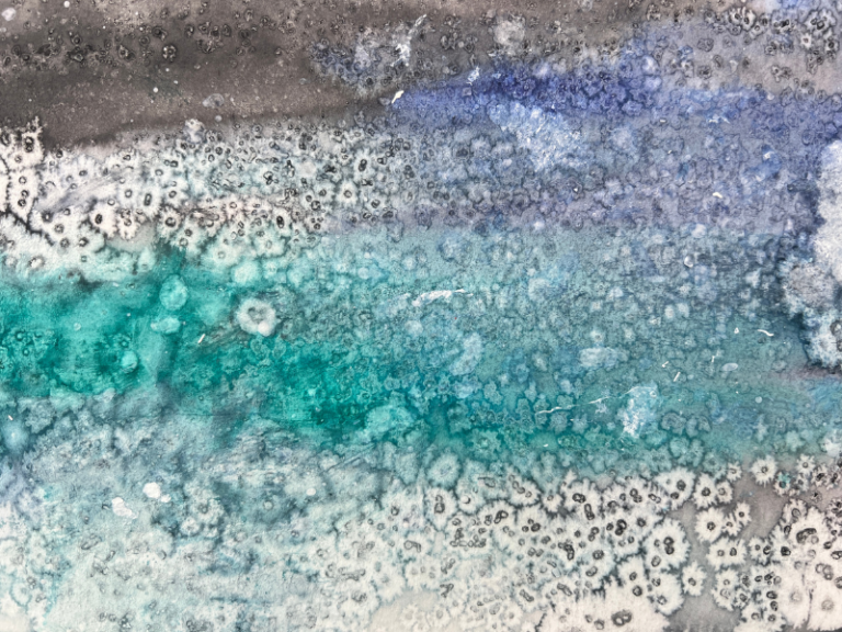 How to Do Watercolor Painting with Salt