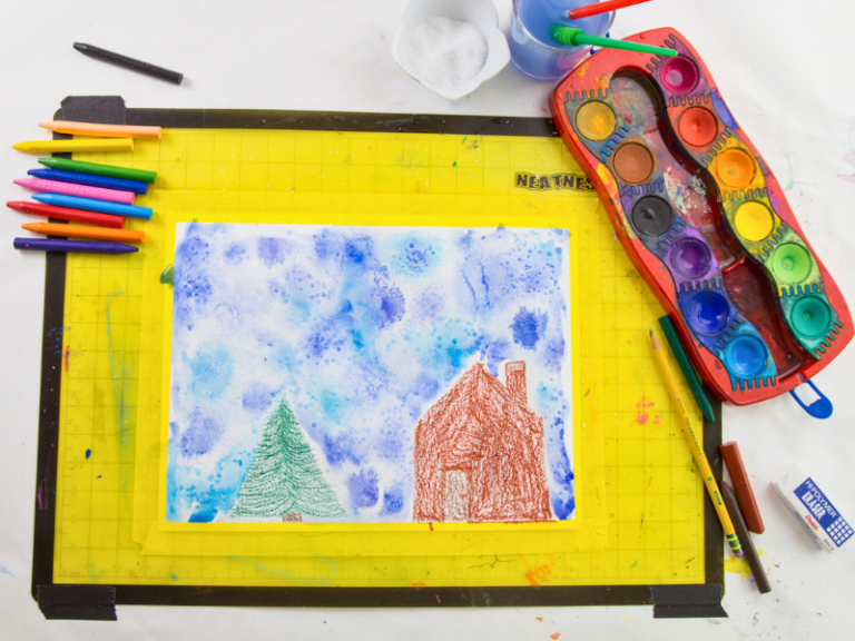 12 Watercolor Art Ideas for Kids (with a Printable Guide!)