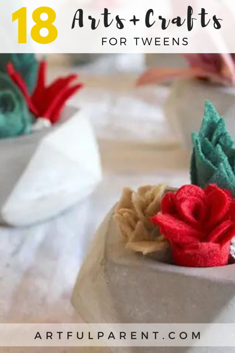 18 Fun Arts and Crafts for Tweens - The Artful Parent