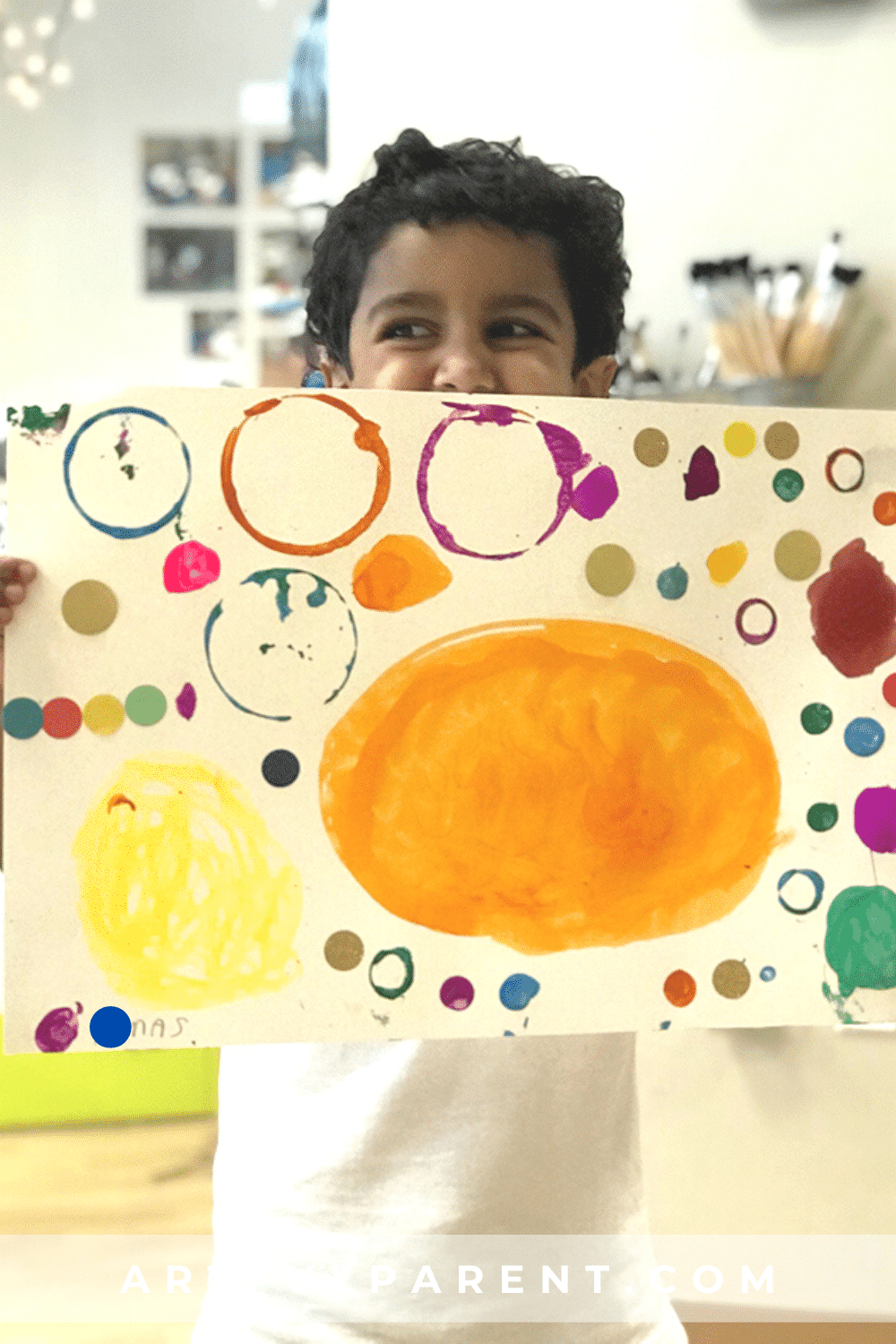 How to Make Dot Paintings inspired by Yayoi Kusama