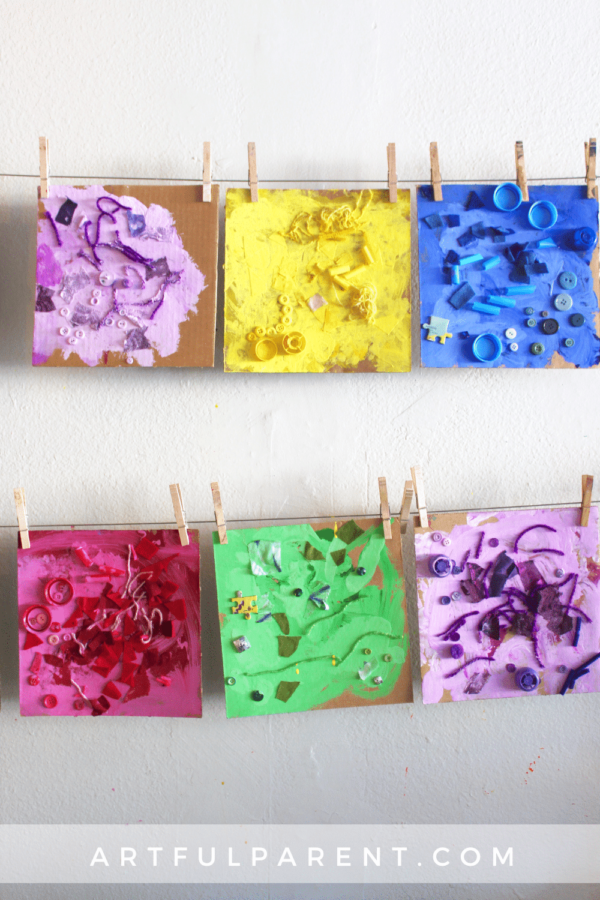 How to Make Monochrome Paintings for Kids