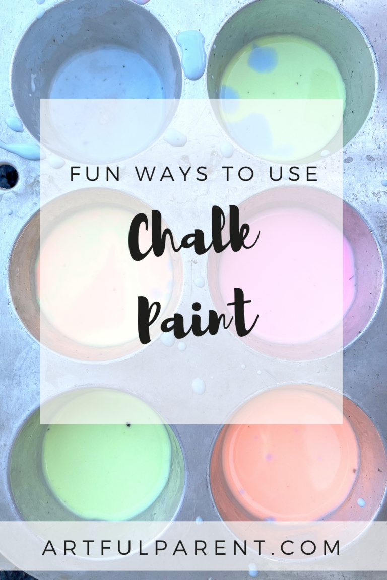 Fun Ideas for Using Chalk Paint with Kids - The Artful Parent