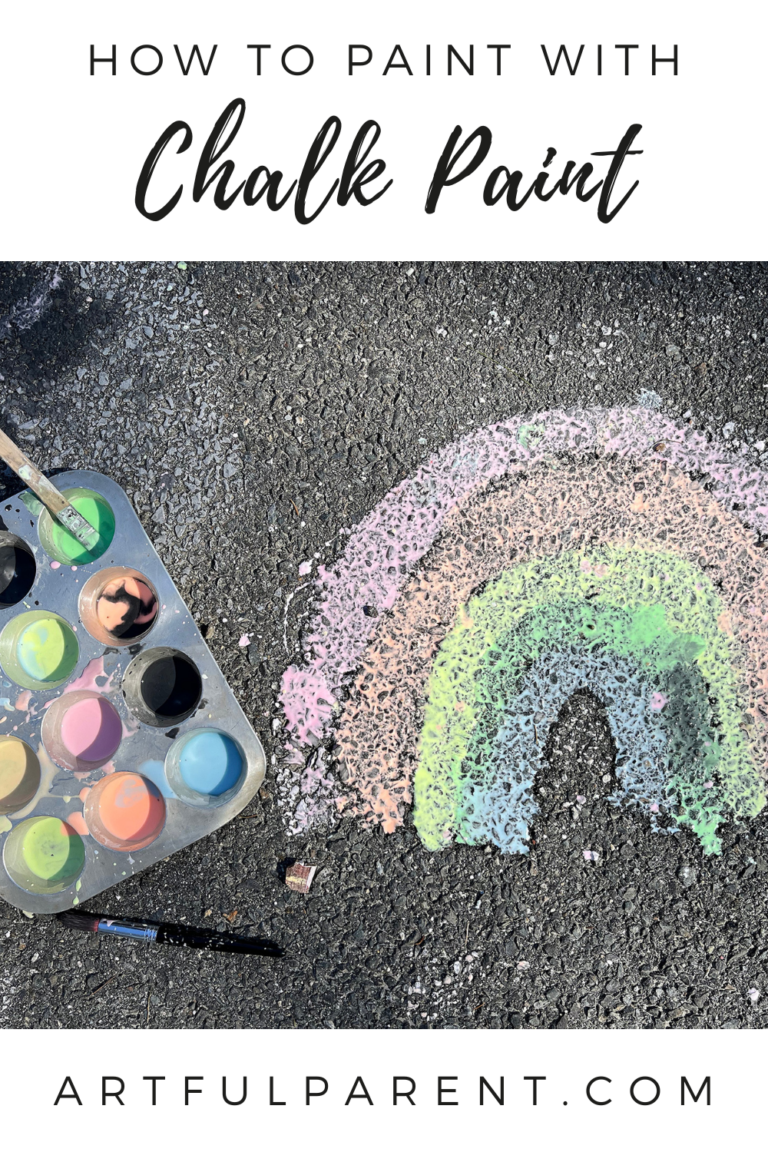 Fun Ideas for Using Chalk Paint with Kids - The Artful Parent