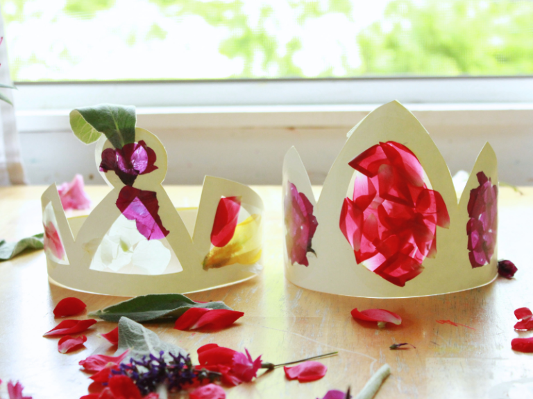 How to Make DIY Crowns with Flowers