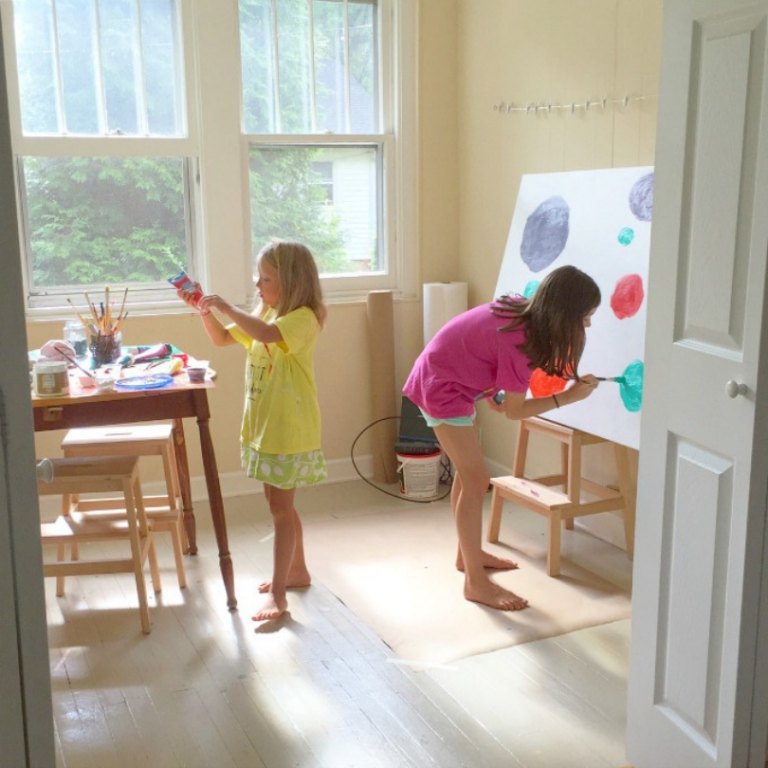 6 Craft Room Ideas for Kids