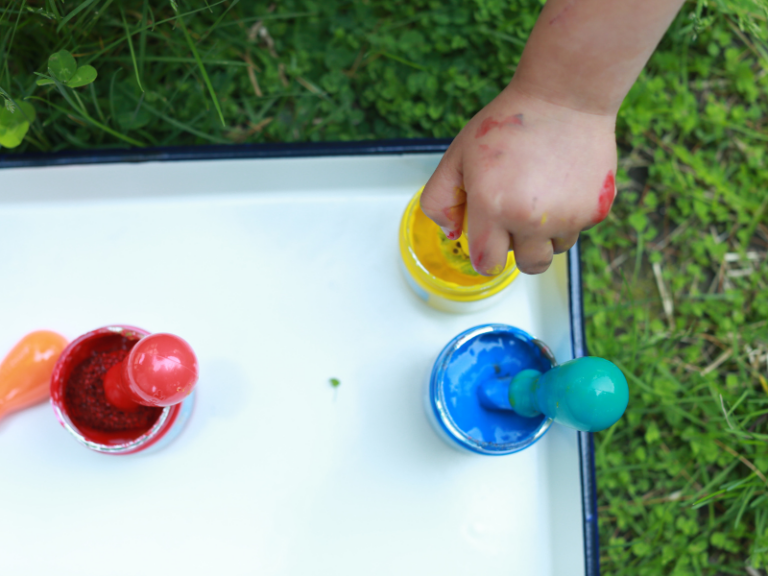 24 Outdoor Art Ideas for Kids