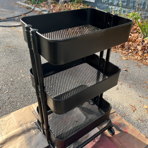 How to Set up an Art Cart for Kids