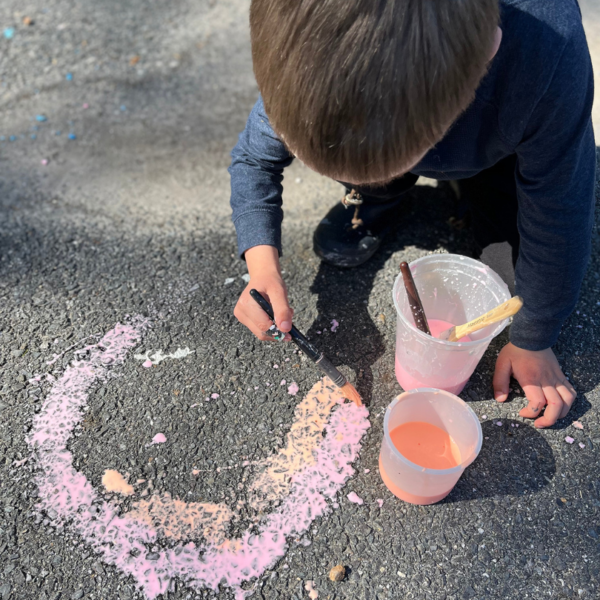 Fun Ideas for Using Chalk Paint with Kids - The Artful Parent