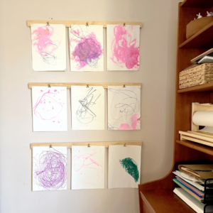 21 Kids' Artwork Display Ideas for Your Home