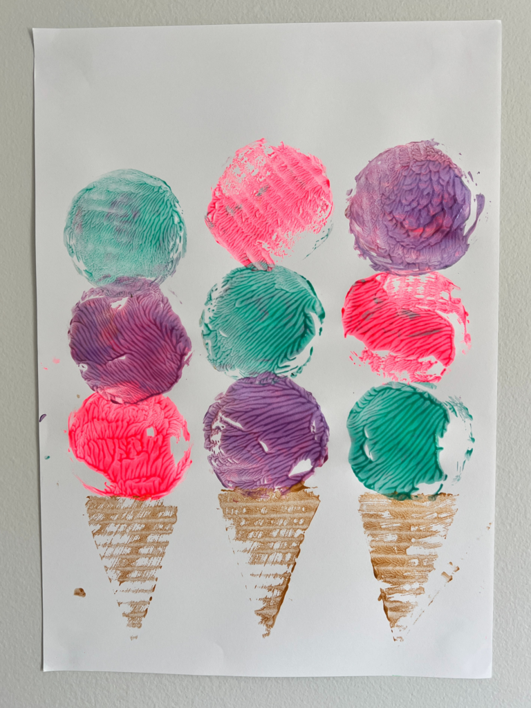 How to Make an Ice Cream Craft for Kids