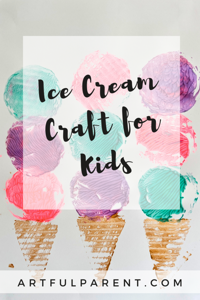 How to Make an Ice Cream Craft for Kids