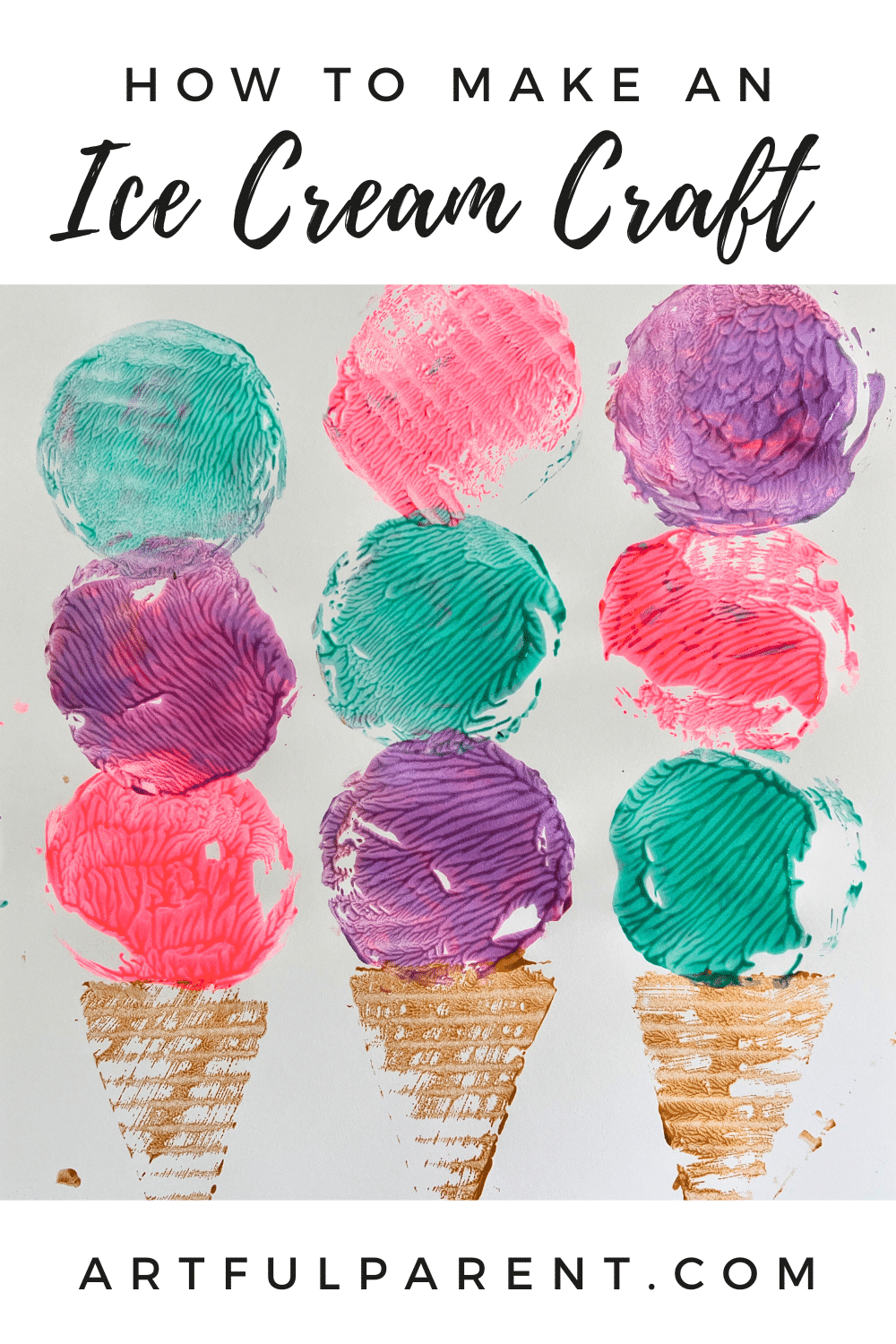 How to Make an Ice Cream Craft for Kids