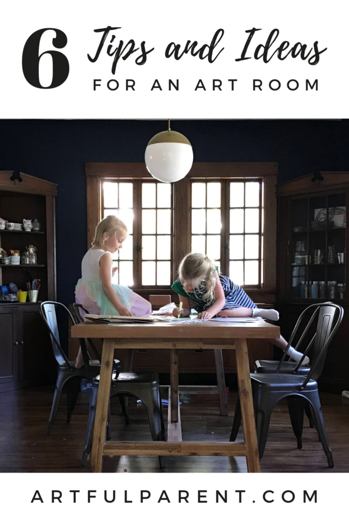6 Tips and Ideas for an Art Room