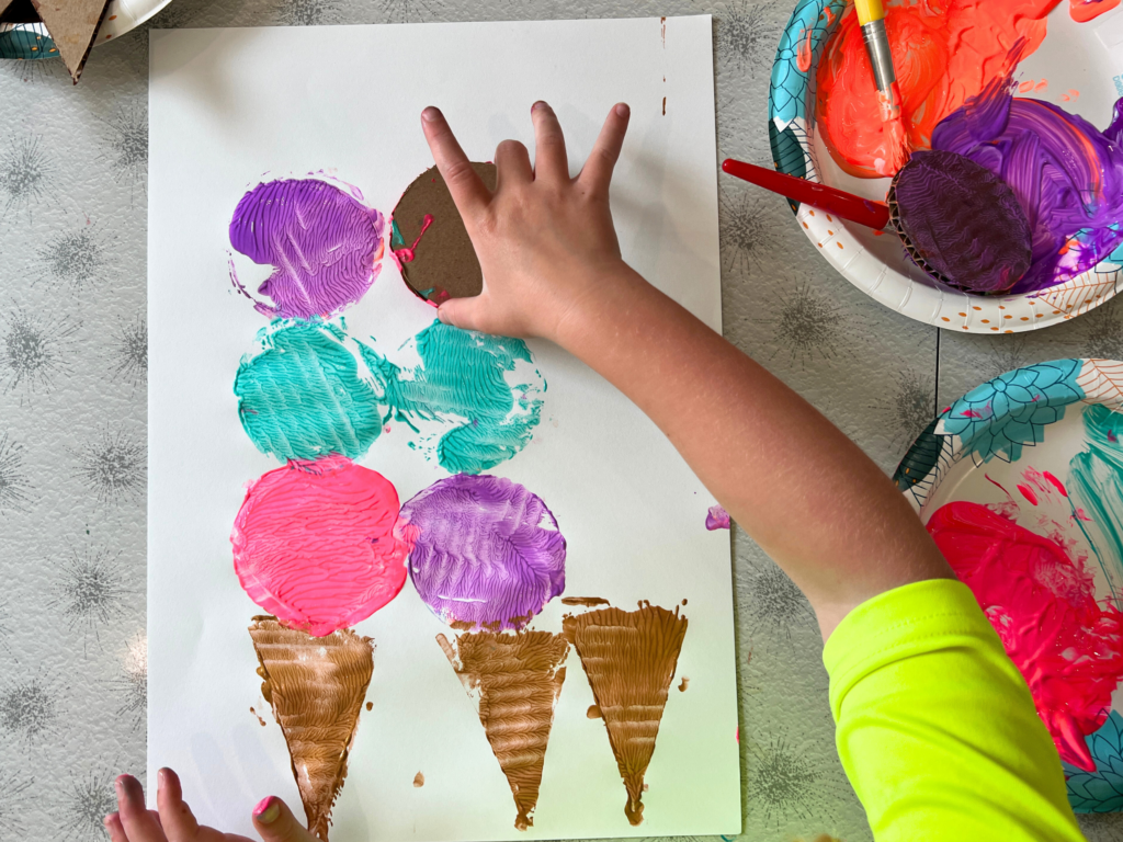 How to Make an Ice Cream Craft for Kids