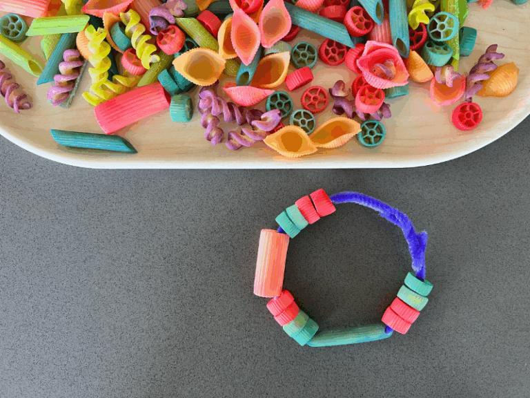 Pasta Art Activities for Kids