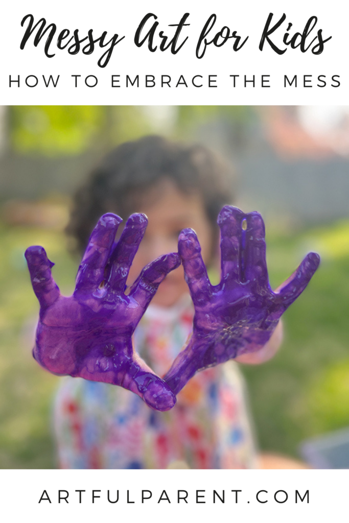 Why Messy Art is Important for Kids