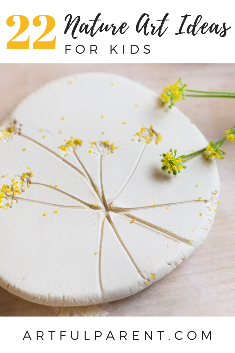 22 Nature Art Ideas for Kids