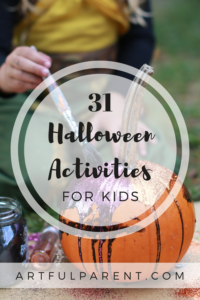 31 Days of Halloween Activities for Kids (with Free Printable!)