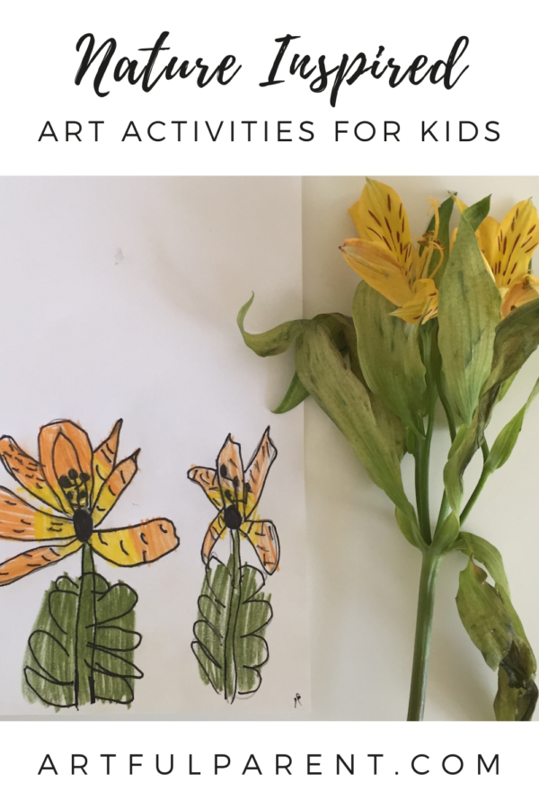 Two Nature Inspired Art Activities for Kids