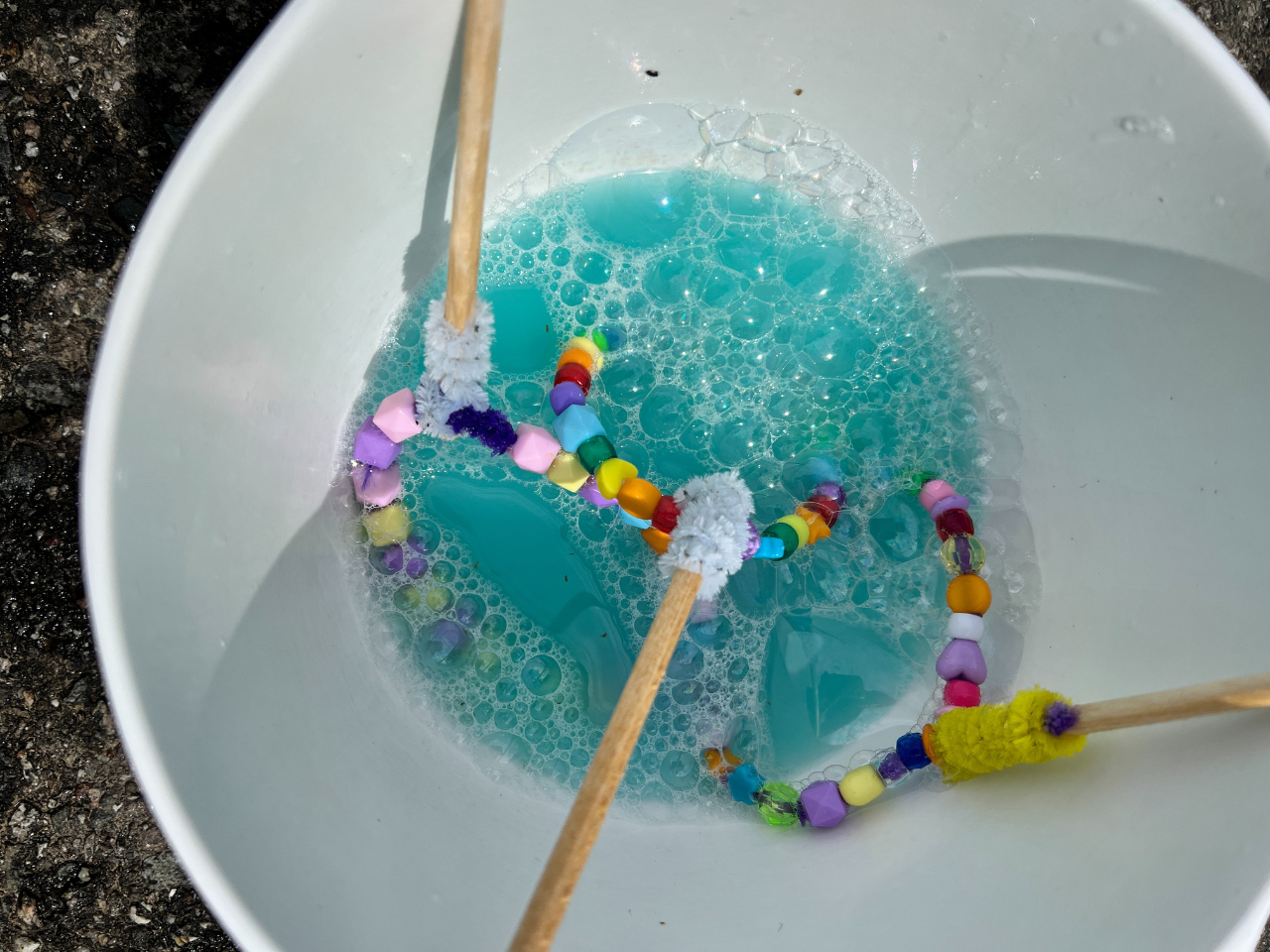 How to Make Homemade Super Bubbles - The Artful Parent