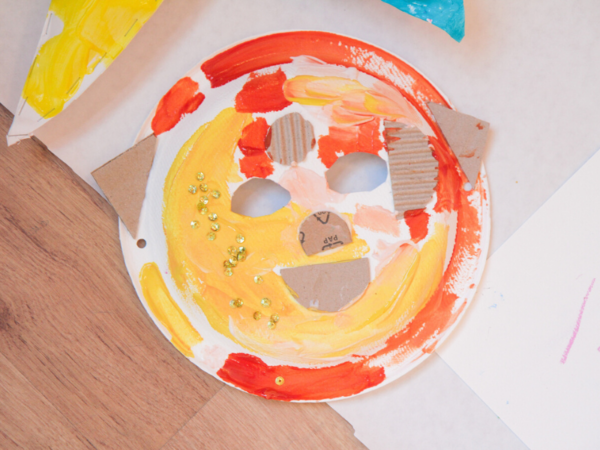 How to Make Paper Plate Masks