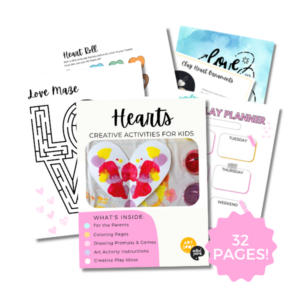 How to Cut Out Hearts from Paper - The Artful Parent