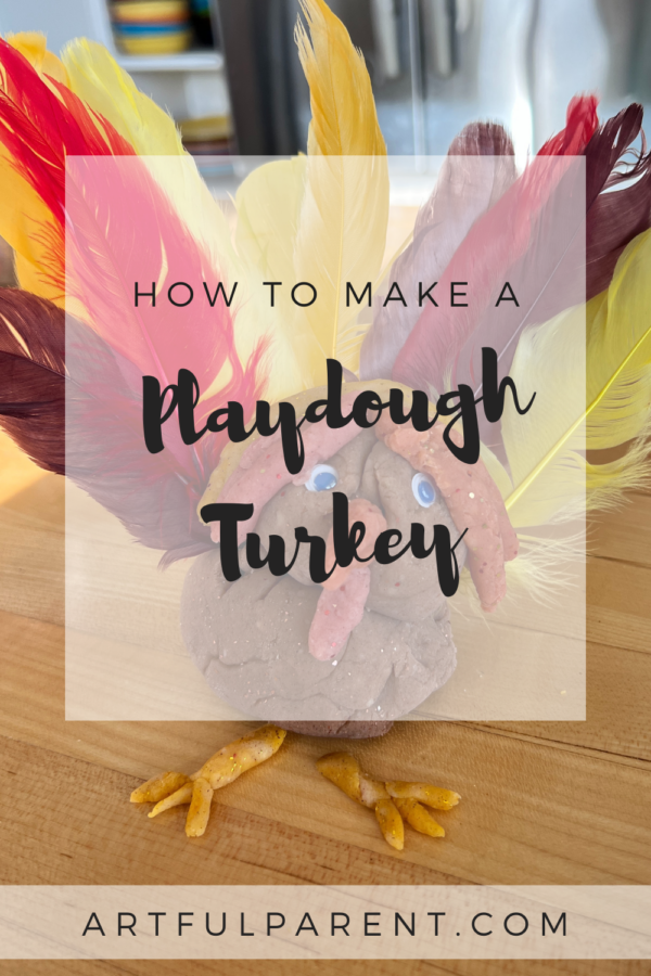 How to Make a Playdough Turkey
